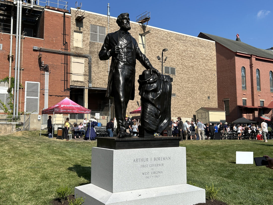 Boreman statue dedication highlights West Virginia Day festivities in ...